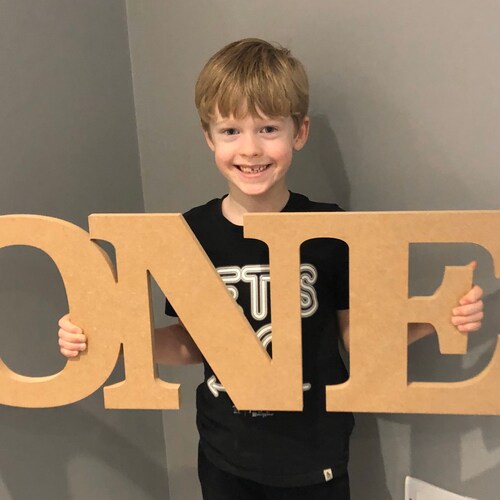 Cake Smash Props Giant Number One Cake Smash Numbers - Etsy