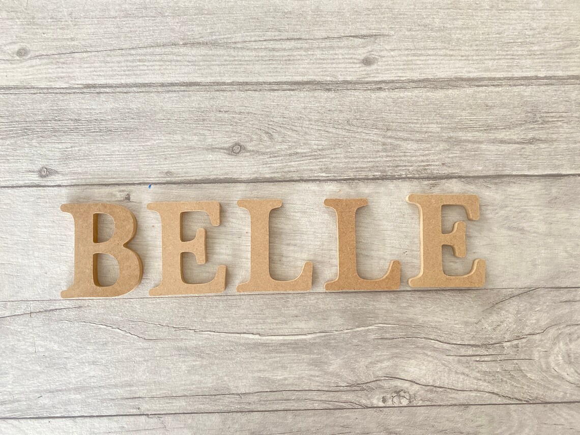 9mm Thick Toybox Letters Letters for Toy Box Craft Letters - Etsy UK