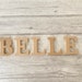 9mm Thick Toybox Letters, Letters for Toy Box, Craft Letters, MDF ...