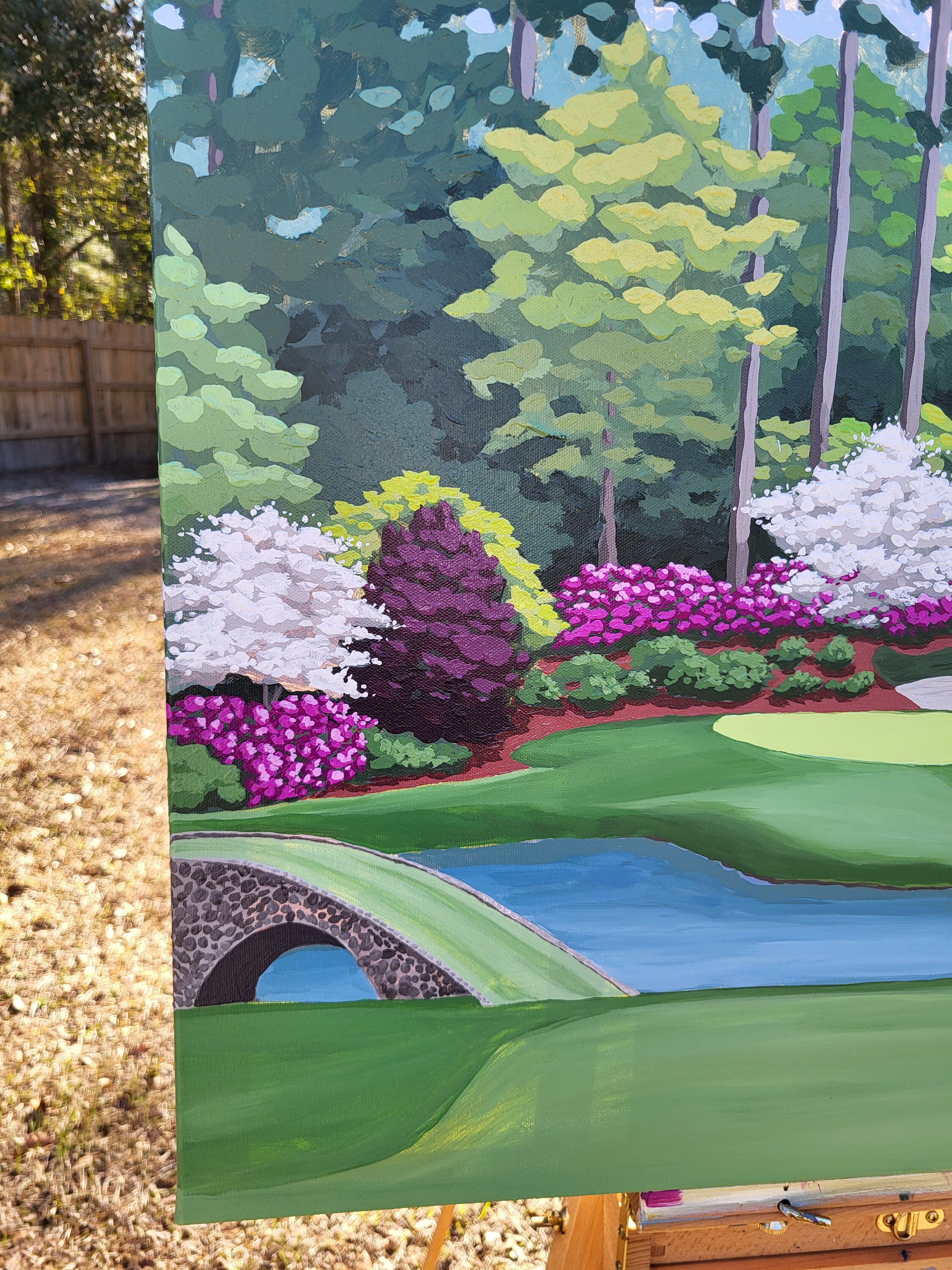The 12th Hole of the Masters, Augusta National Golf Course, the Masters ...