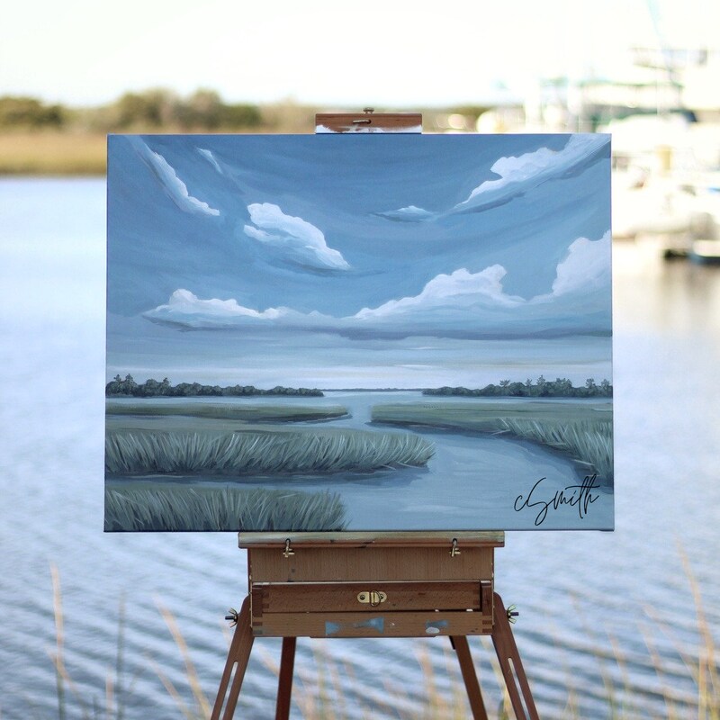 Marsh Art - Etsy