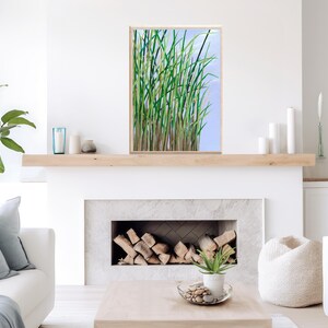 Marsh Grass Print, Marsh Grass Artwork, Marsh Grass Painting, Marsh ...