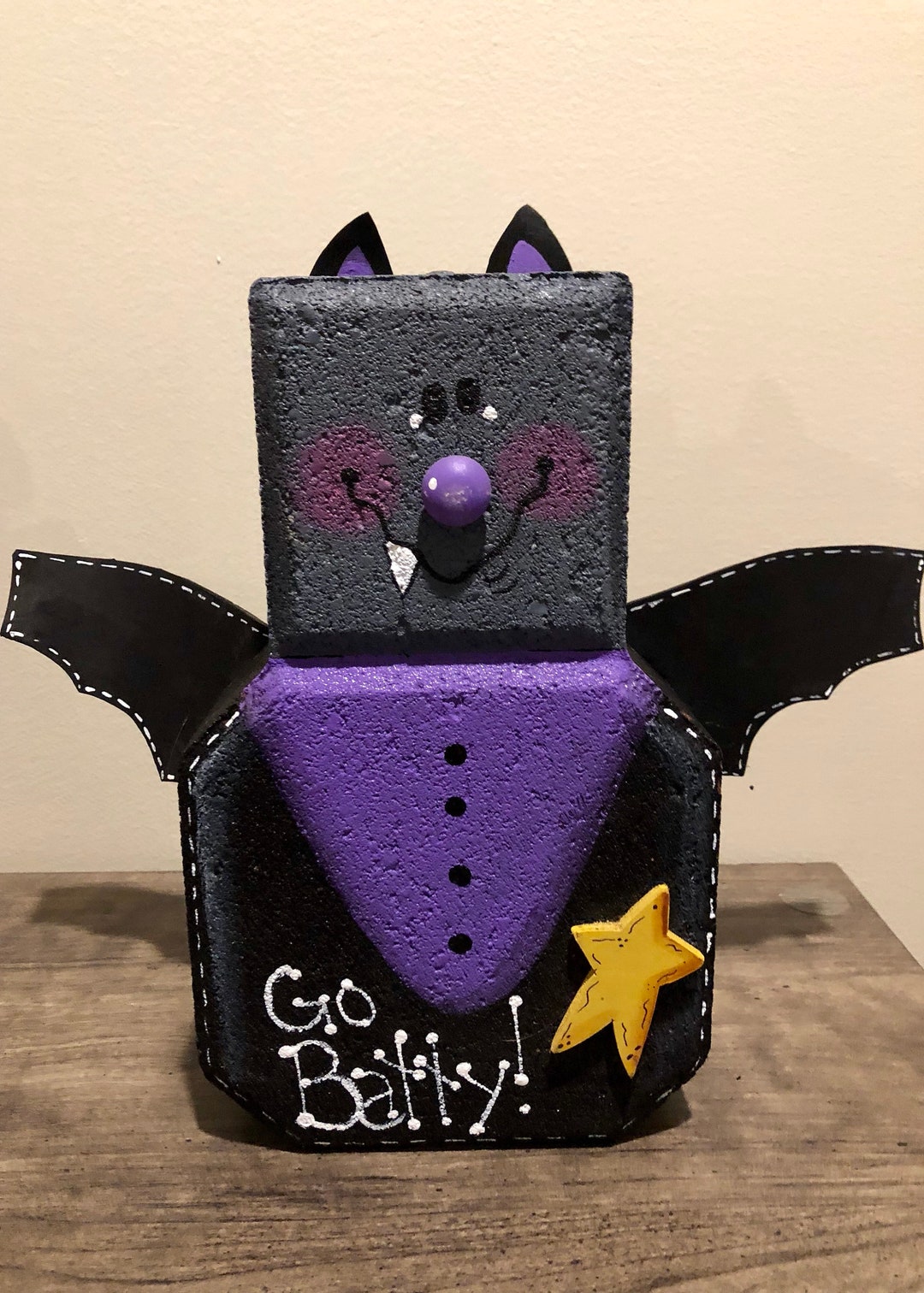 Halloween Bat Patio Paver - Etsy