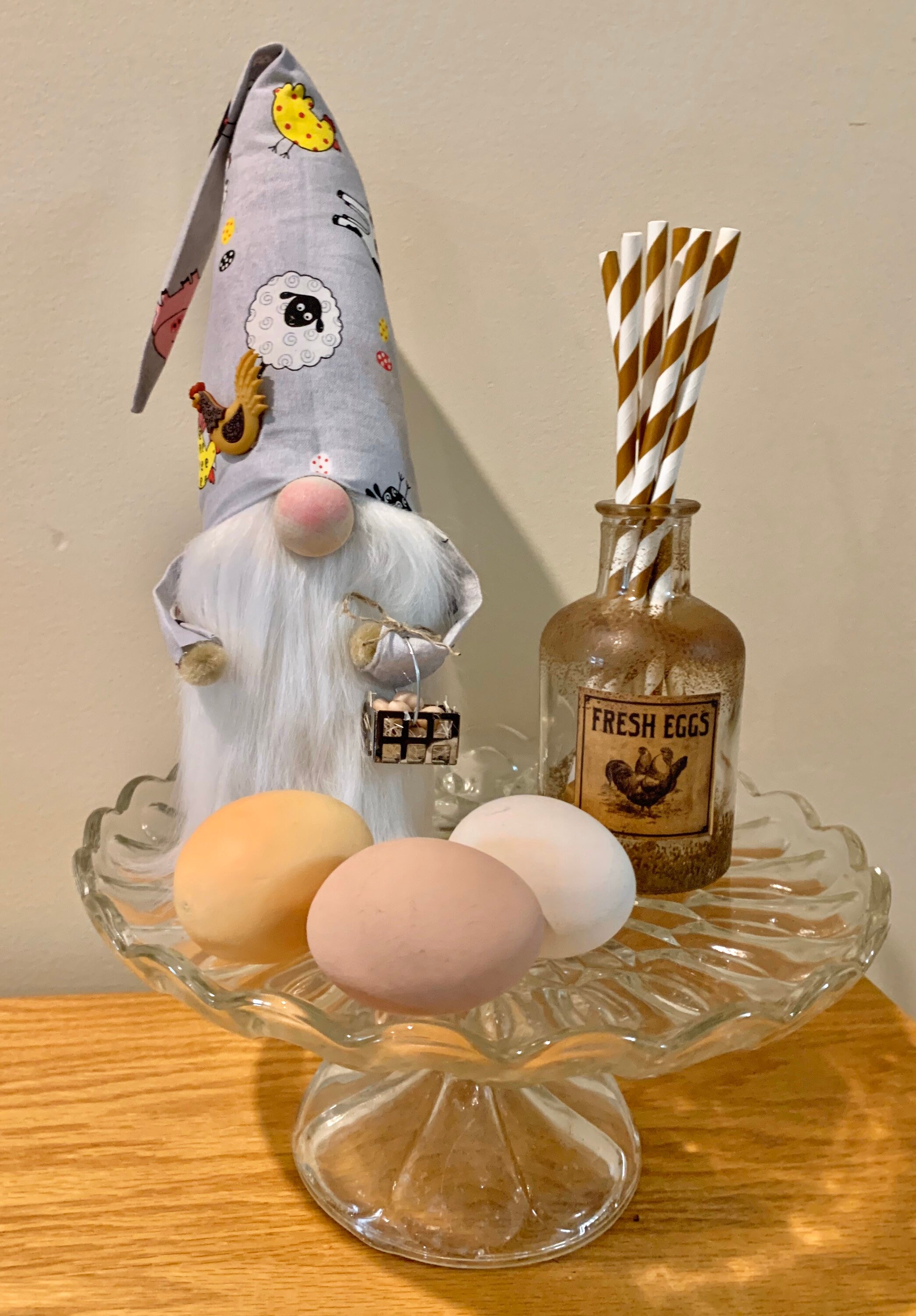 Chicken Gnome Egg Gnome Farmhouse Tomte Nisse - Etsy UK