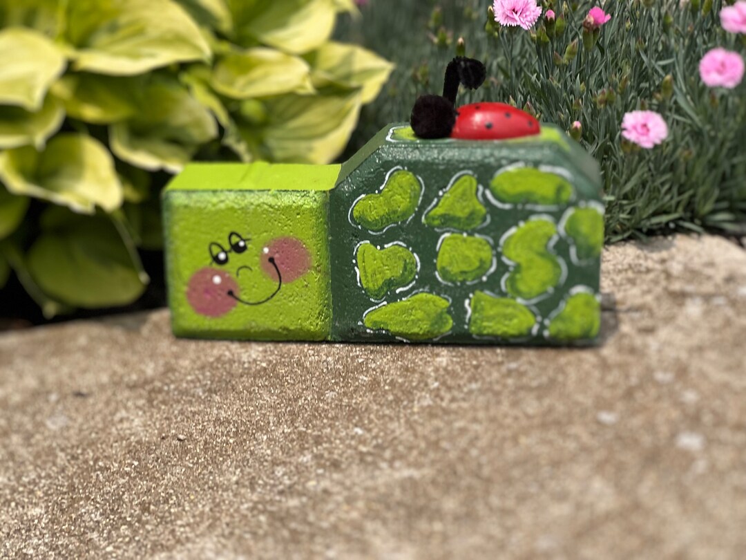 Summer Turtle Paver, Garden Decor, Summer Statue, Farmhouse, Outside - Etsy