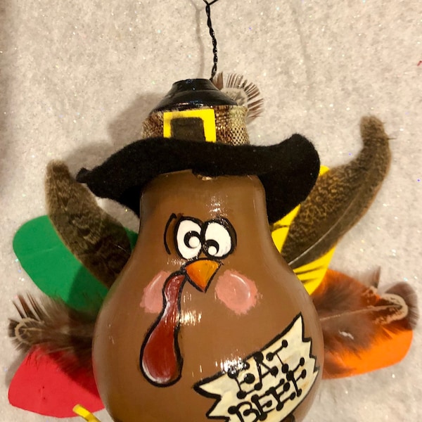 Turkey Ornament - Etsy
