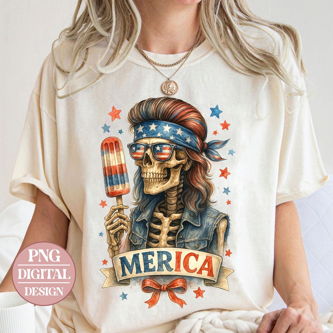 America Patriotic Skeleton Png, Sarcastic Skeleton Png, Fourth of July ...