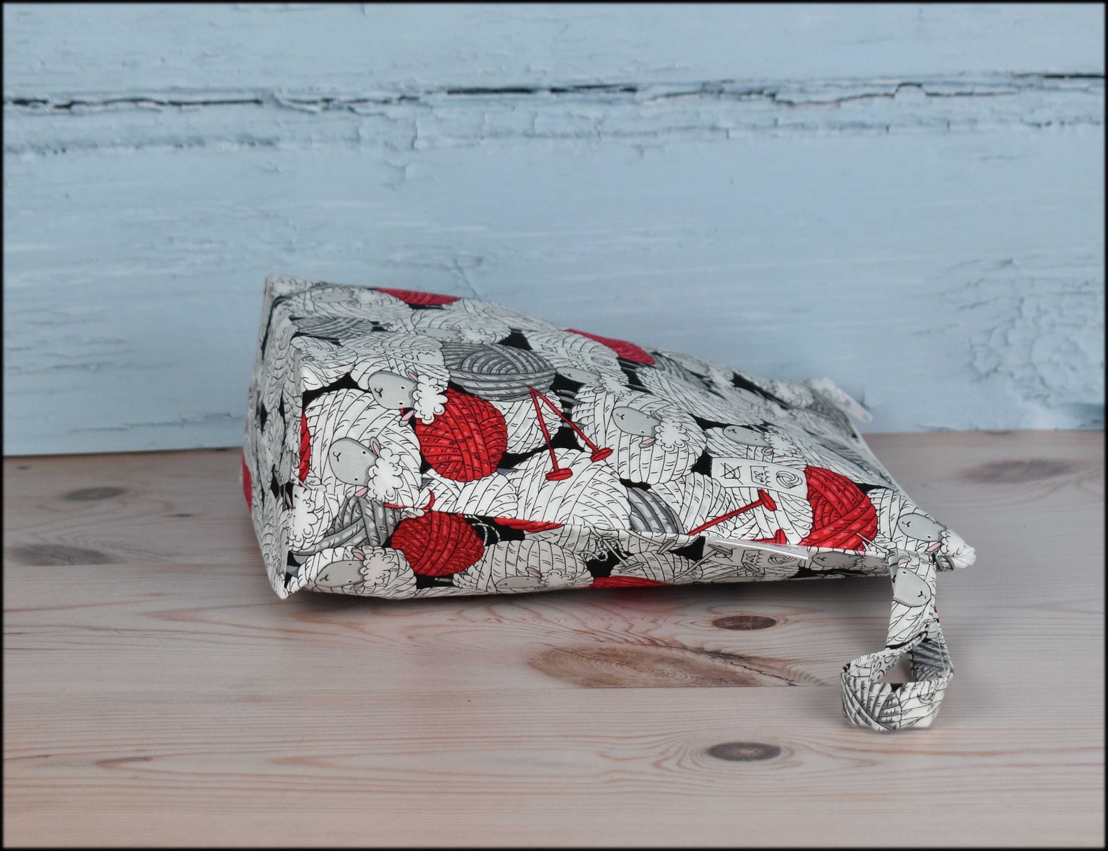 Medium sheep project bag sheep gifts for knitter work in | Etsy