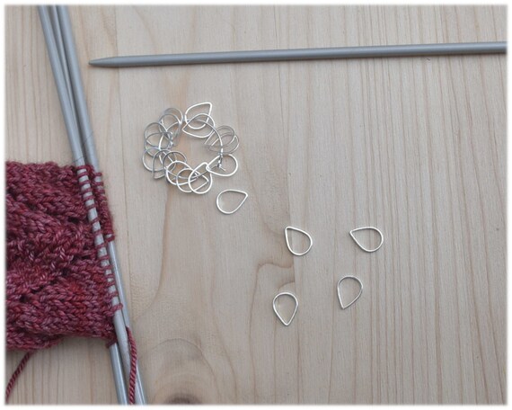 20 Small Ring Stitch Markers Solid Stitch Markers Snagless | Etsy