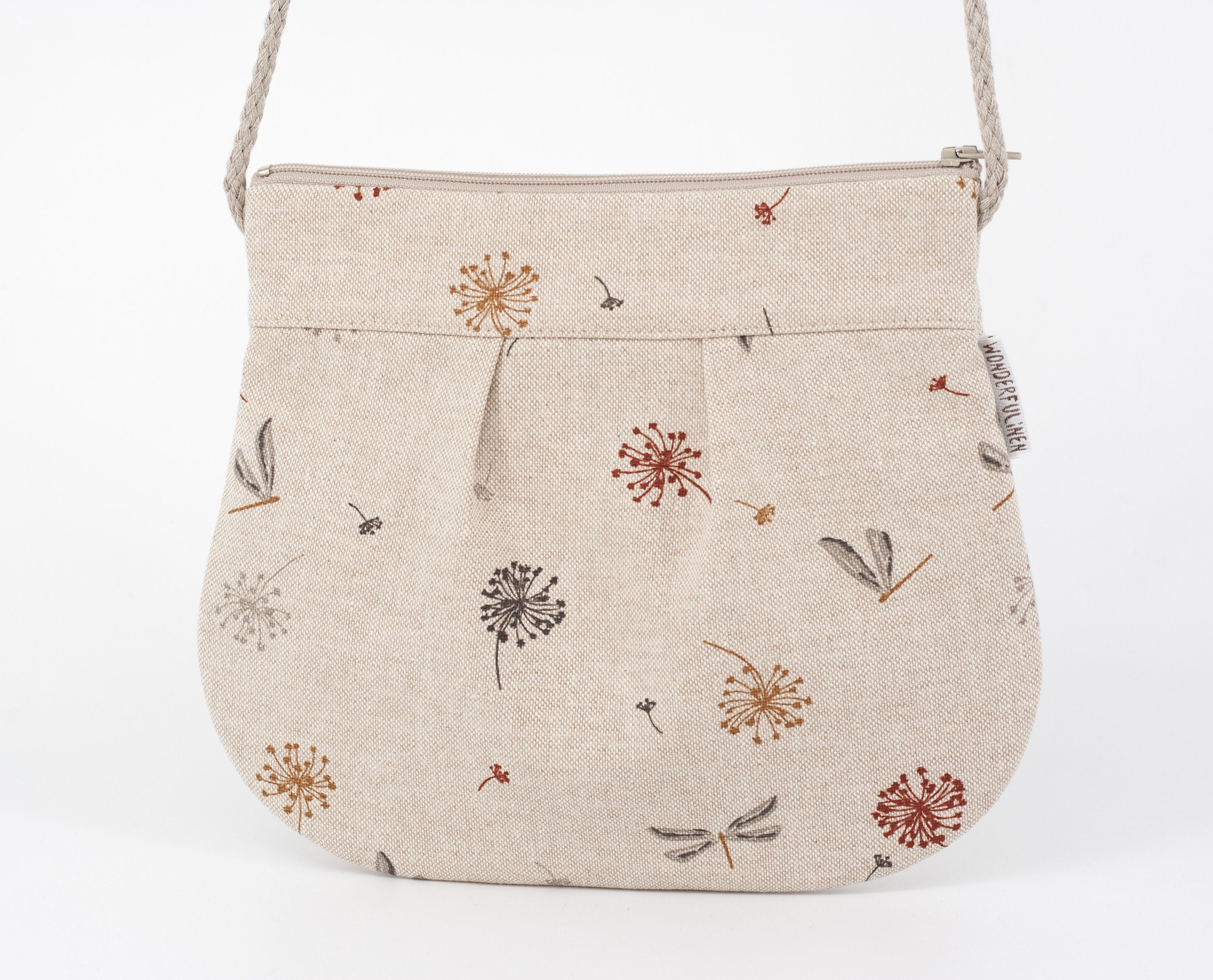 Summer Crossbody Bag for Woman, Linen Crossbody Purse - Etsy