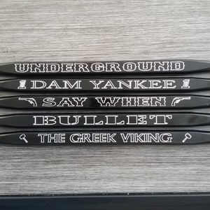 Harley Replacement Custom Engraved Shift Rod Linkage Street, Road ...