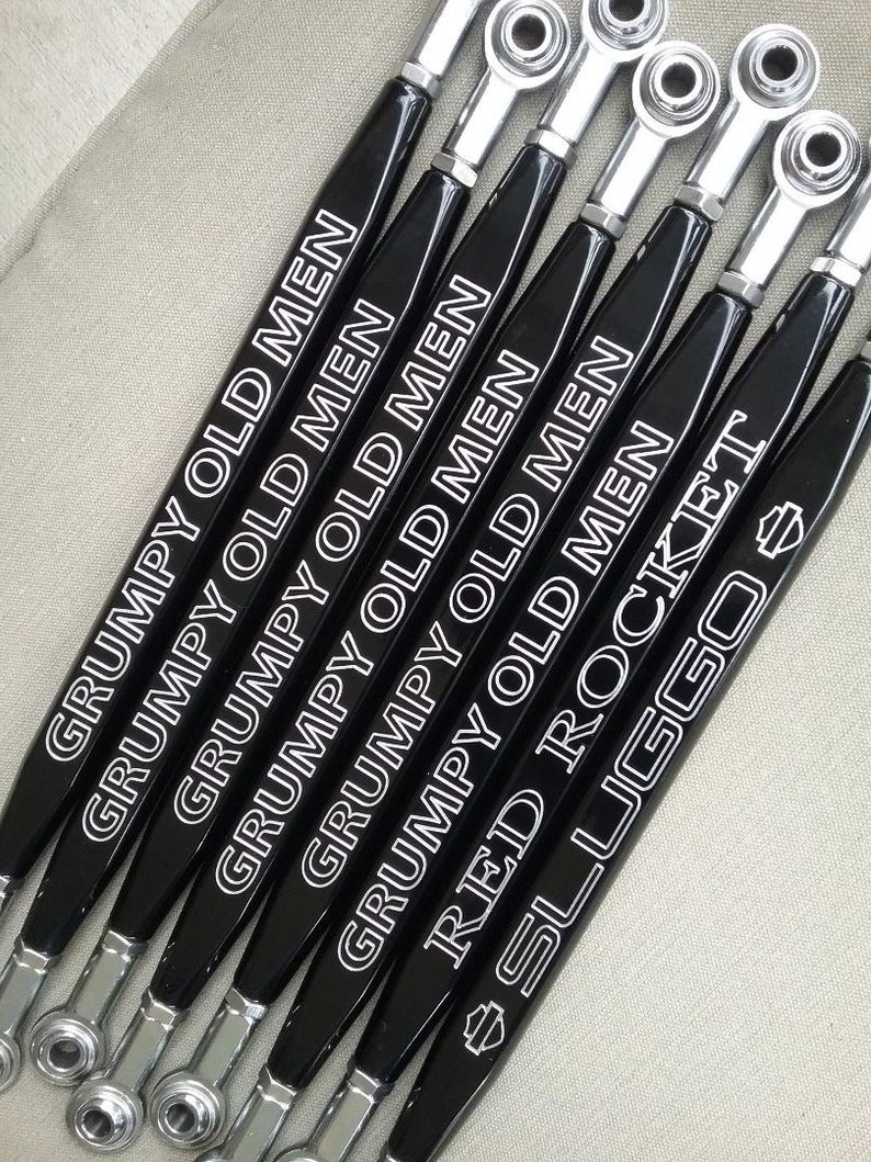 Harley Replacement Custom Engraved Shift Rod Linkage Street - Etsy