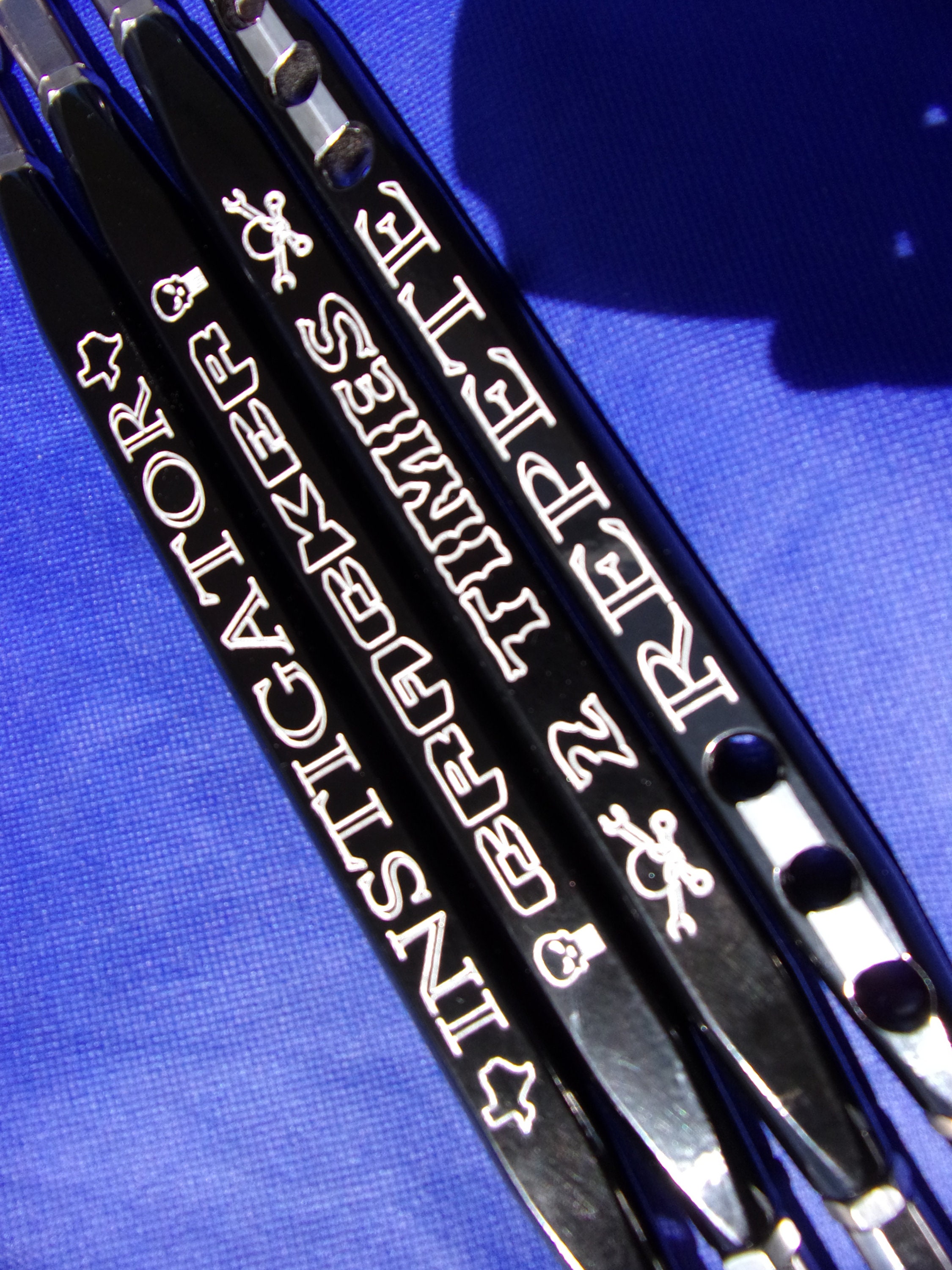 Harley custom engraved shift linkage gloss black FLH CNC | Etsy