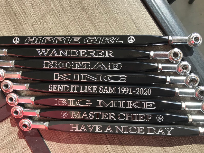 Custom Harley Davidson Shift Rod Engraved Linkage One of a - Etsy