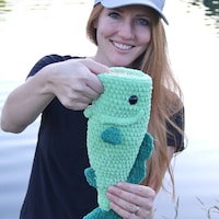NO SEW Bass Fish Crochet Pattern Bass Amigurumi Pattern DIY Crochet ...