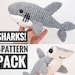 PATTERN PACK Choose Any 10 Patterns Customizable Bulk Pattern Pack PDF ...