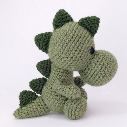 PATTERN: Spike the Stegosaurus Crochet Dinosaur Pattern | Etsy