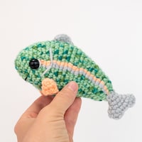 Fish Crochet Pattern PDF. Brown Trout. Realistic Fish Amigurumi ...