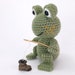 PATTERN: Ferdinand the Frog - Crochet Frog Pattern - Amigurumi Frog ...