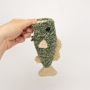 PATTERN: Bert the Bass Pattern - Amigurumi Largemouth Bass Pattern ...