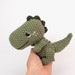 PATTERN: Viktor the Velociraptor - Crochet Raptor Pattern - Amigurumi ...