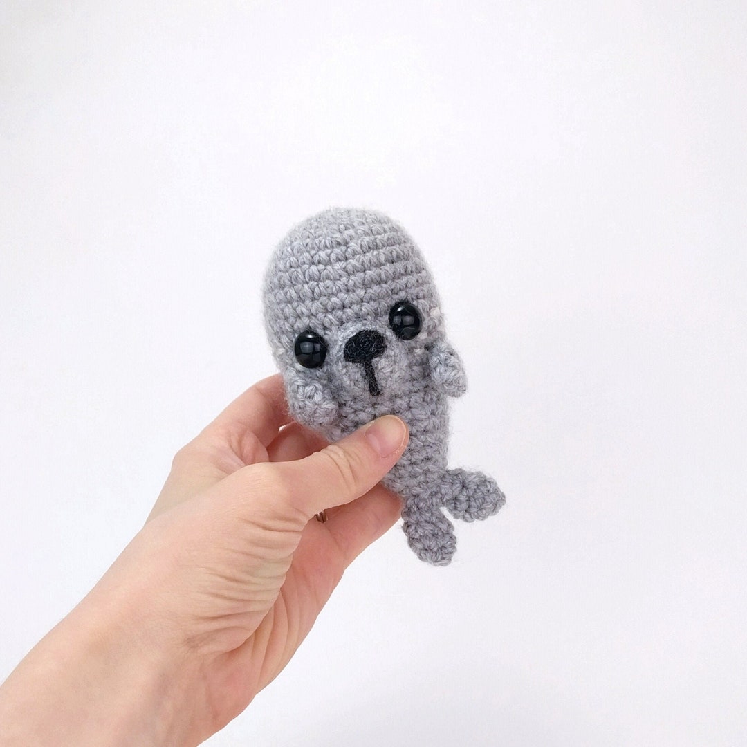 PATTERN: Sydney the Seal Pattern Amigurumi Seal Pattern Crocheted Seal ...
