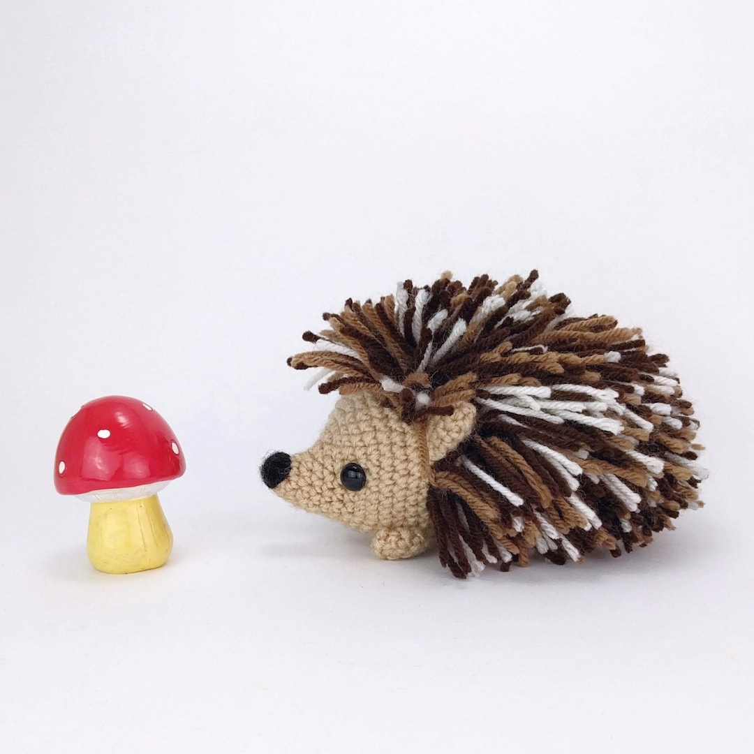 PATTERN: Heath the Hedgehog - Crochet Hedgehog Pattern - Amigurumi ...