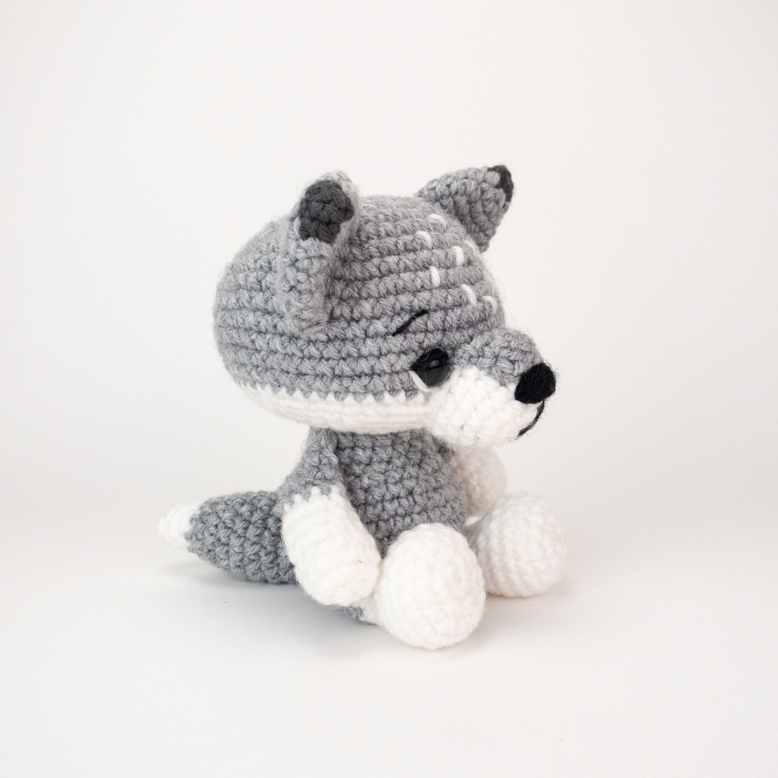 PATTERN: Wilson the Wolf Pup Crochet Wolf Pattern - Etsy