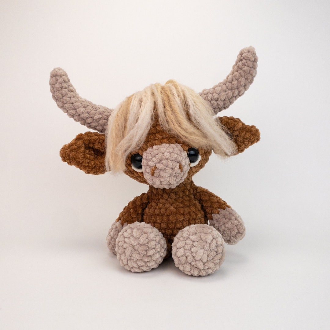 PATTERN: Plush Harry the Highland Cow Pattern - Amigurumi Highland Cow ...