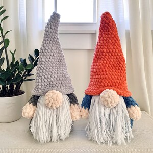 PATTERN: Plush Gnome Pattern - Amigurumi Chunky Gnome Pattern ...