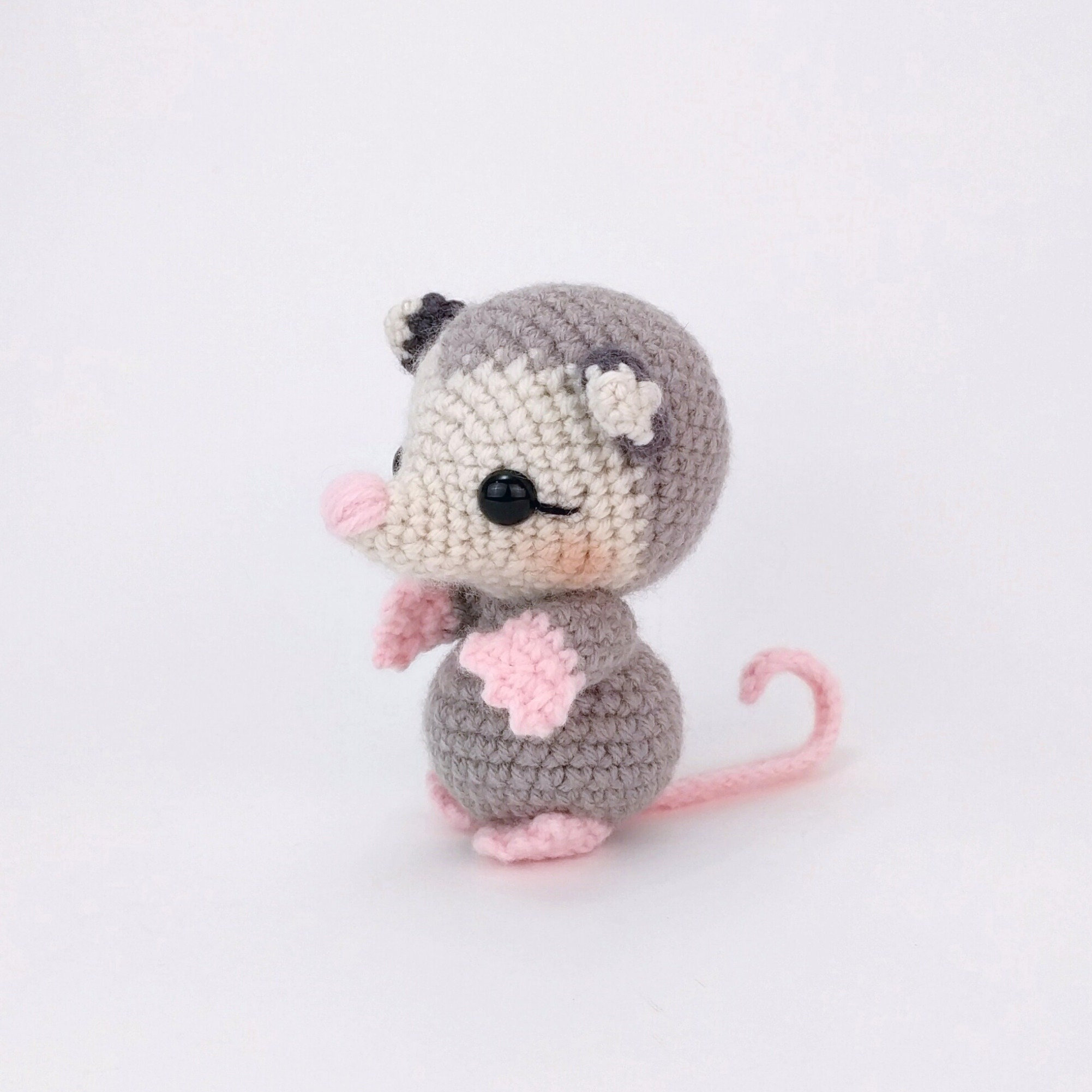 PATTERN: Posie the Possum Crochet Opossum Pattern | Etsy Canada