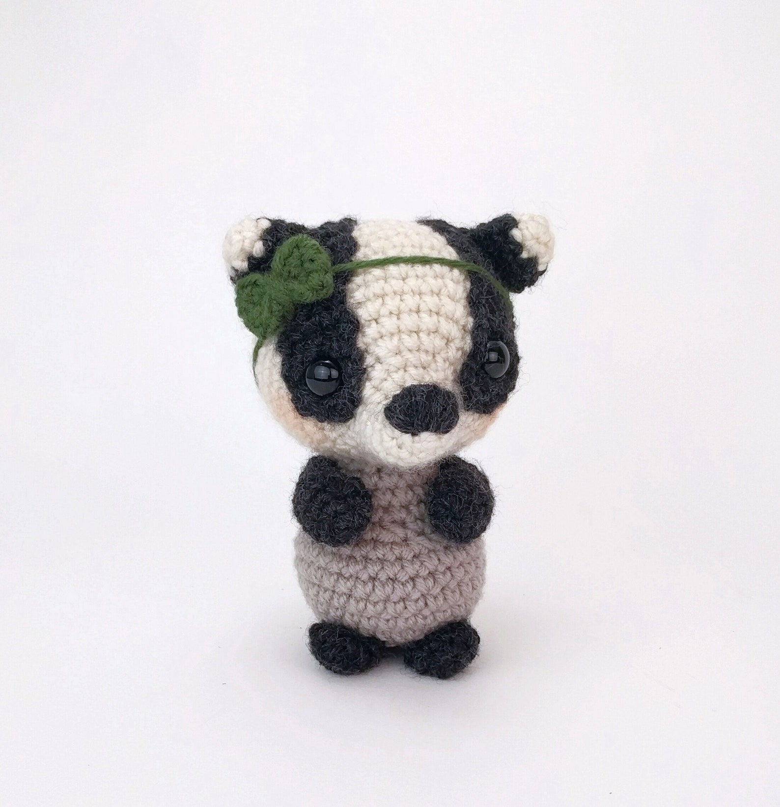 PATTERN: Blossom the Badger Crochet Badger Pattern - Etsy UK