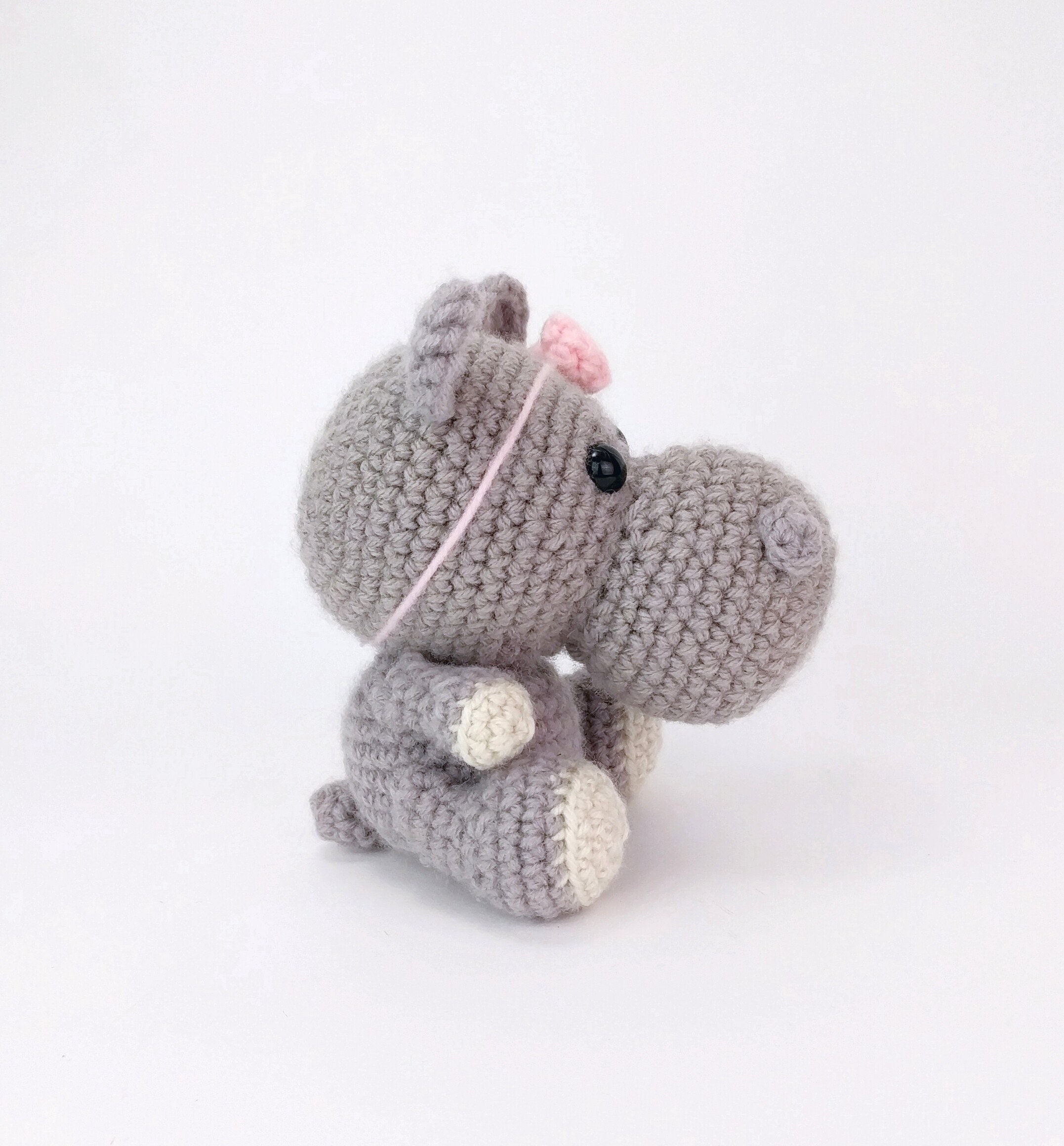 PATTERN: Hailey the Hippo Crochet hippo pattern amigurumi | Etsy