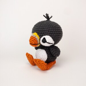 PATTERN: Paavo the Puffin - Crochet Puffin Pattern - Amigurumi Puffin ...