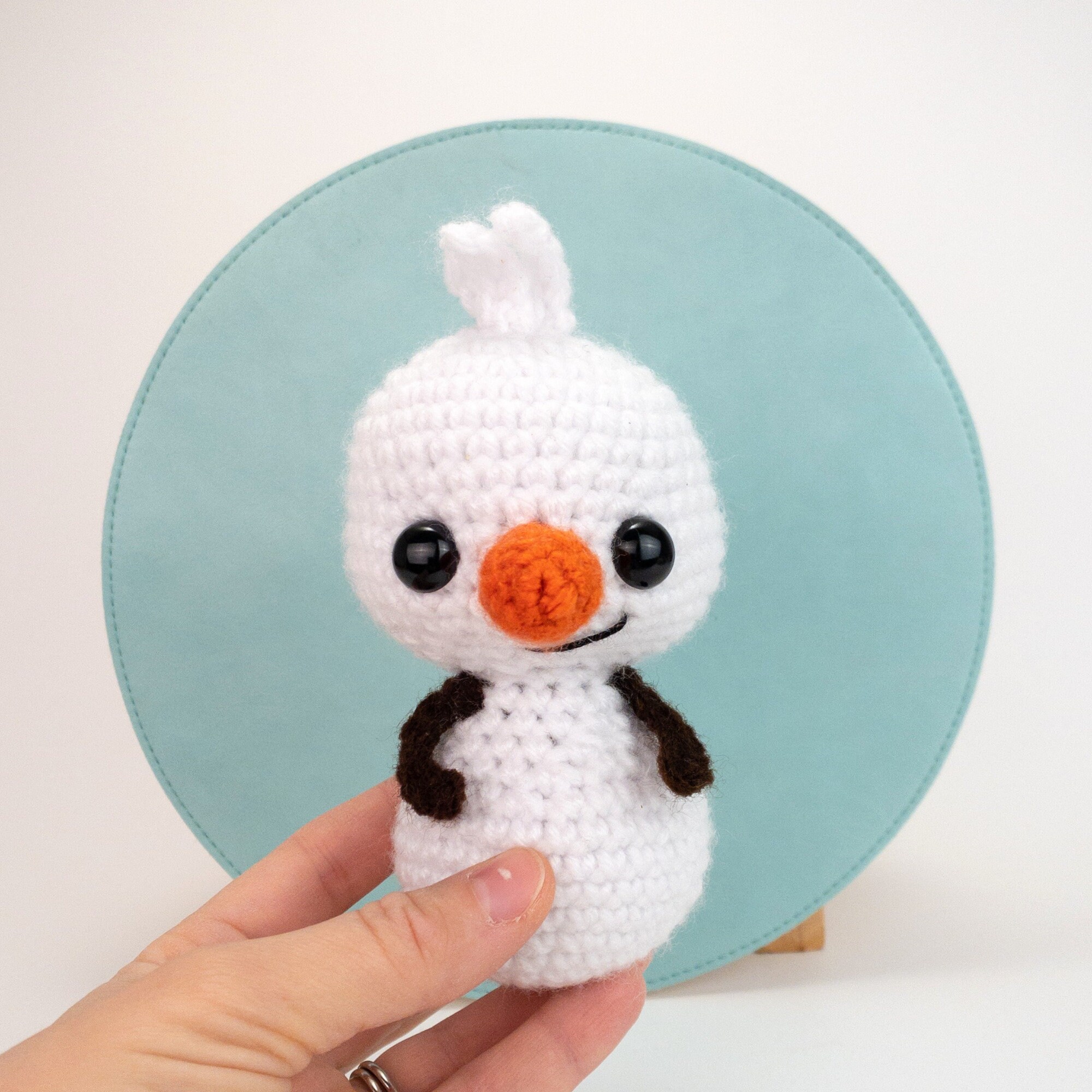 PATTERN: Snowbert the Snowman - Crochet Snowman Pattern - Amigurumi ...
