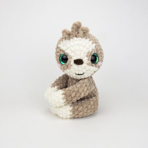PATTERN: Sid the Plush Sloth Pattern - Amigurumi Sloth Pattern ...