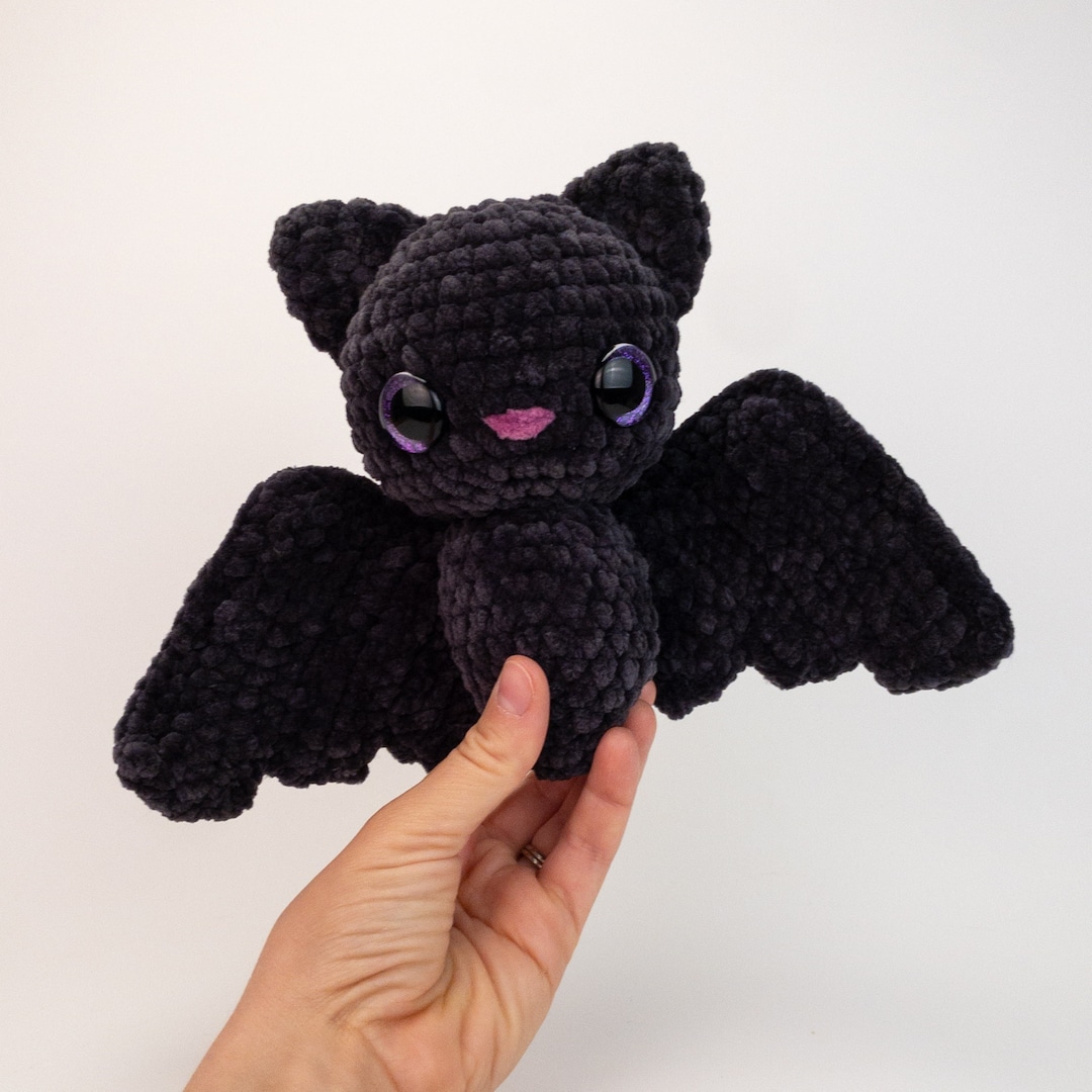 PATTERN: Plush Binx the Bat Pattern Amigurumi Chunky Bat Pattern Super ...