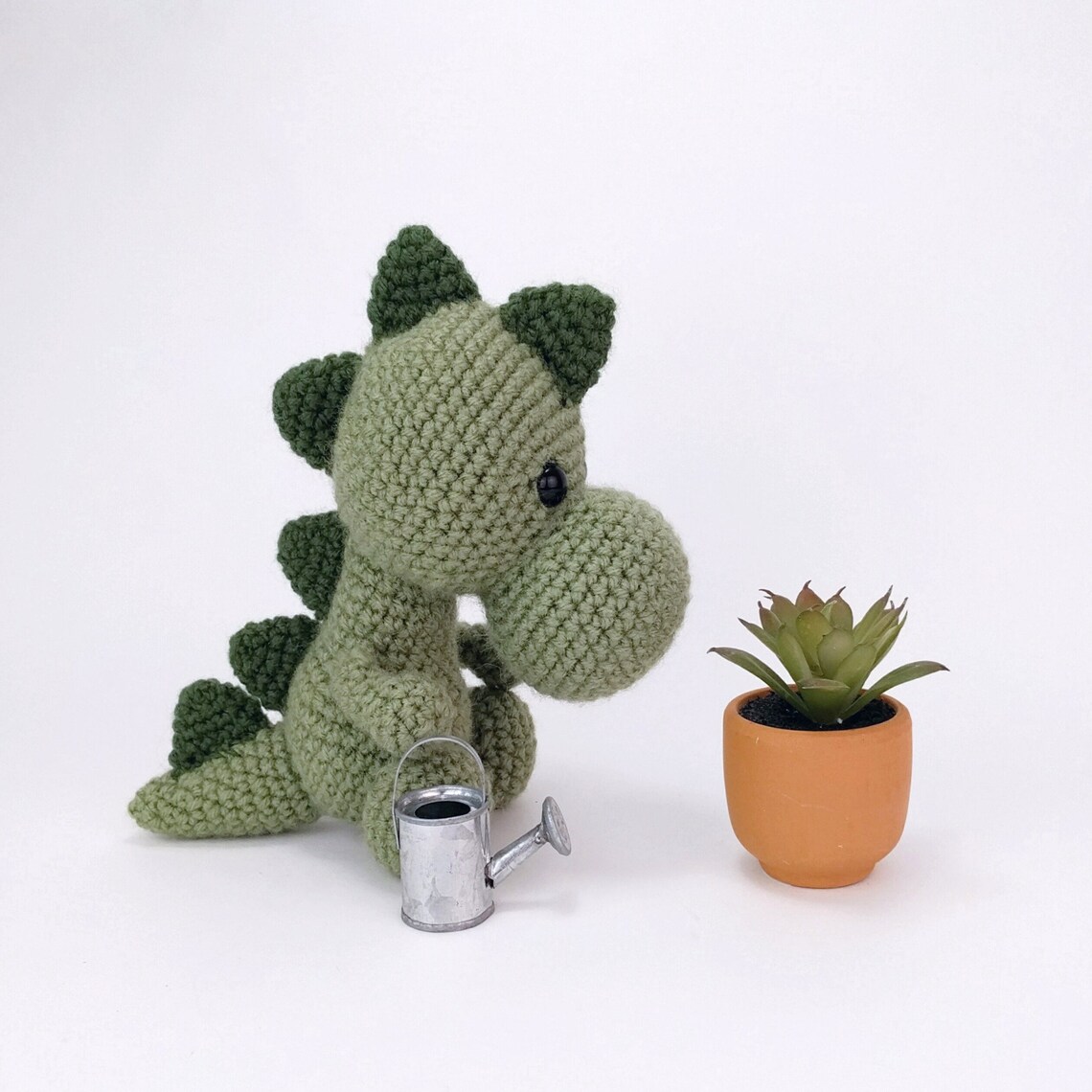 PATTERN: Spike the Stegosaurus Crochet Dinosaur Pattern - Etsy