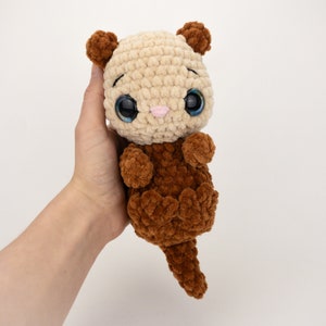 PATTERN: Plush Oliver & Octavia the Otters - Amigurumi Chunky Otter ...