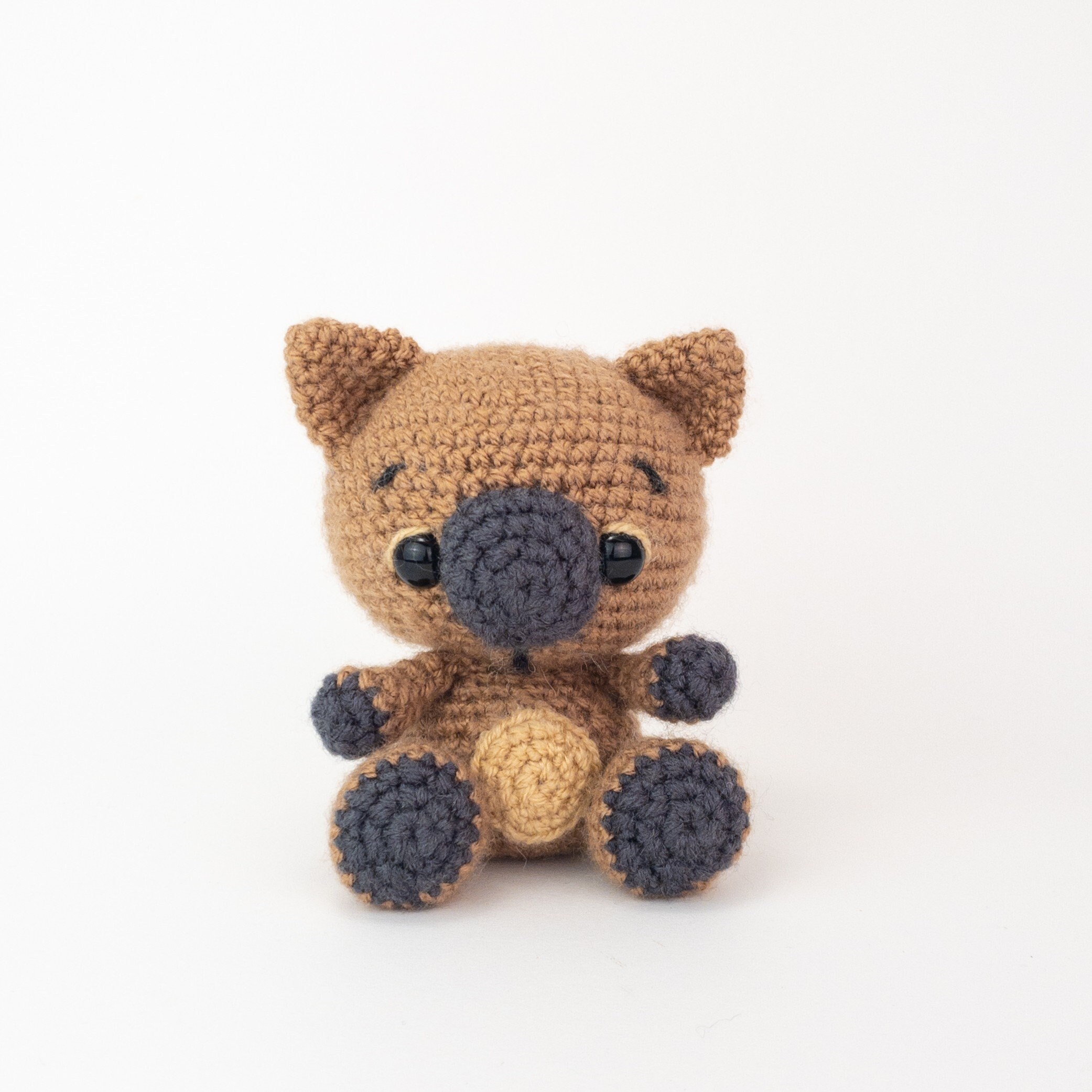 PATTERN: Watson the Wombat Crochet Pattern - Amigurumi Wombat Pattern ...