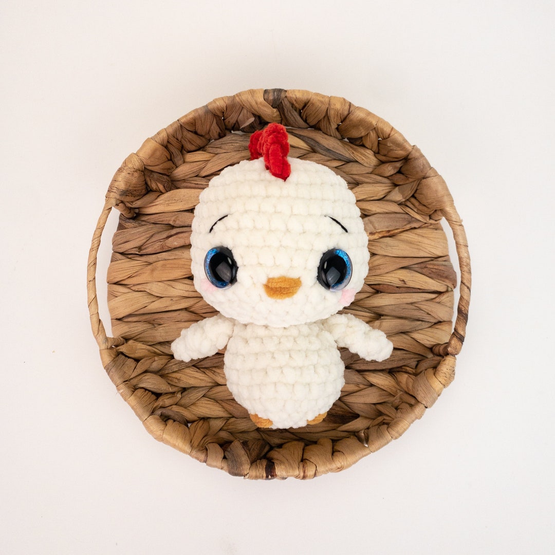 PATTERN: Plush Chickpea the Chicken Pattern - Amigurumi Chicken Pattern ...