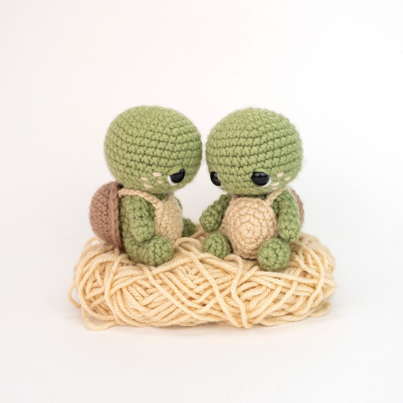 PATTERN: Timmy the Tiny Turtle Crochet Turtle Pattern - Etsy
