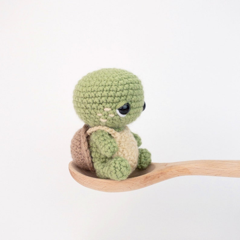 PATTERN: Timmy the Tiny Turtle Crochet Turtle Pattern - Etsy