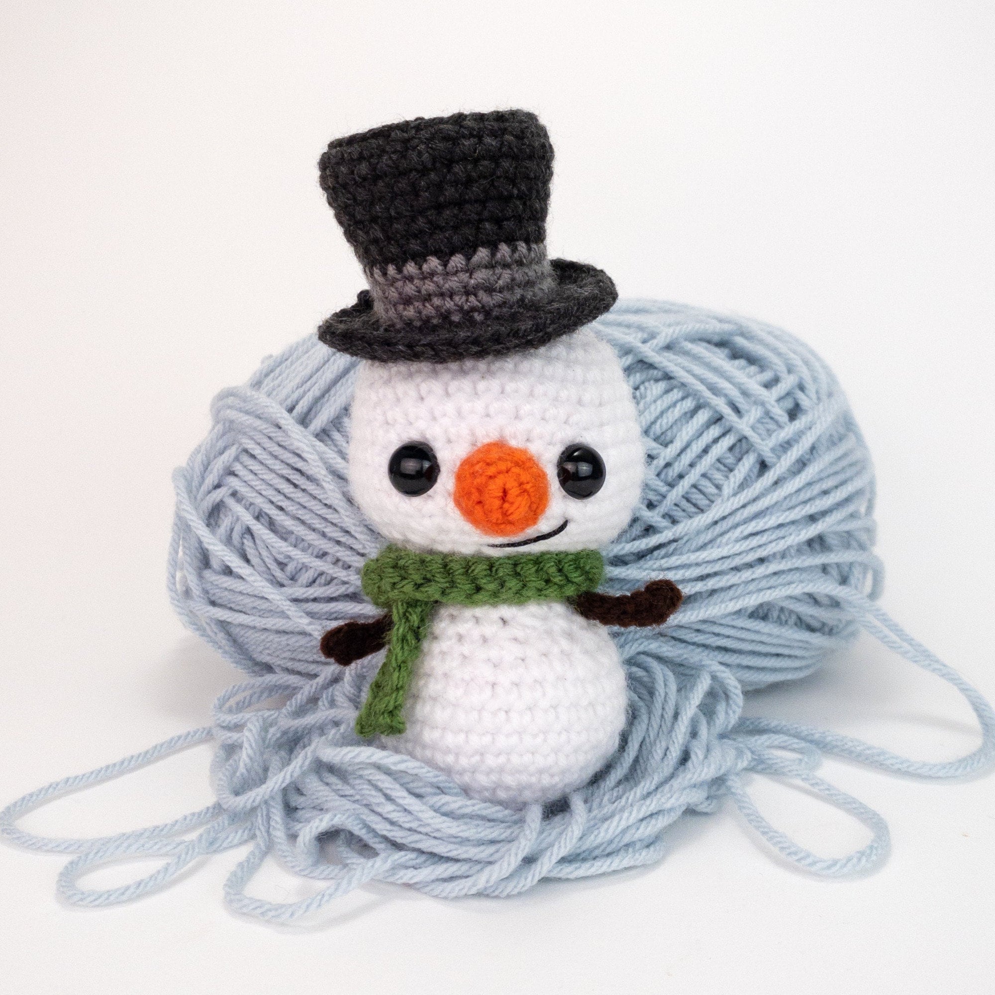 PATTERN: Snowbert the Snowman - Crochet Snowman Pattern - Amigurumi ...