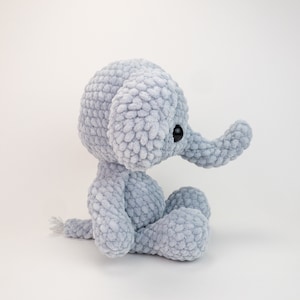 PATTERN: Plush Eli the Elephant Pattern - Amigurumi Super Bulky ...