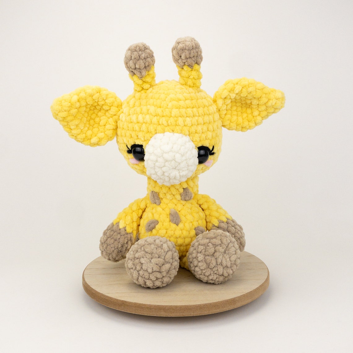 PATTERN: Plush Gemma the Giraffe Pattern - Amigurumi Chunky Giraffe ...