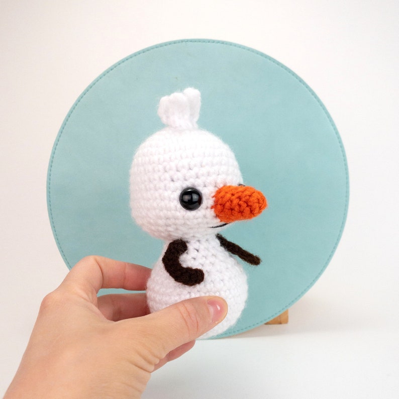 PATTERN: Snowbert the Snowman - Crochet Snowman Pattern - Amigurumi ...