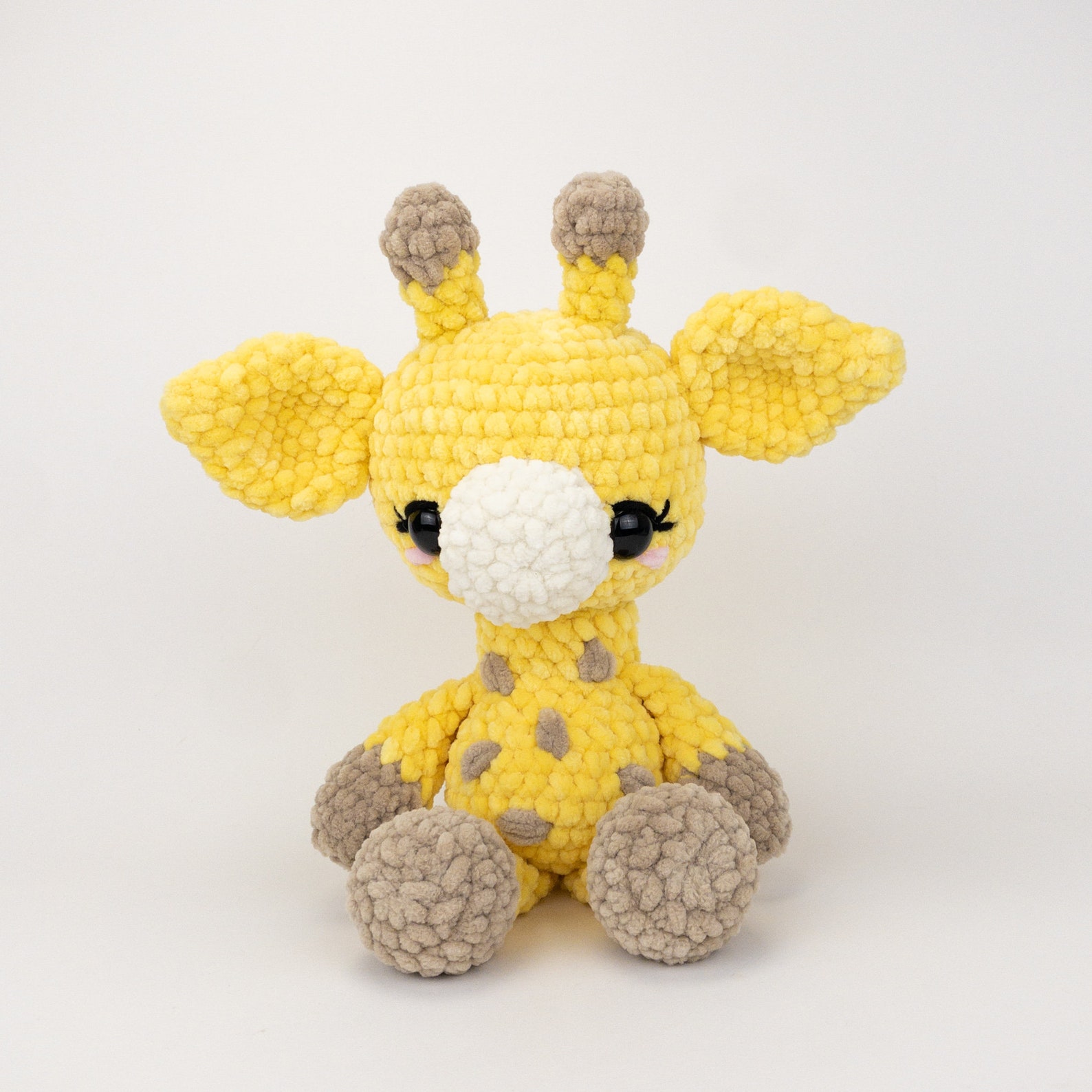 PATTERN: Plush Gemma the Giraffe Pattern Amigurumi Chunky Giraffe ...