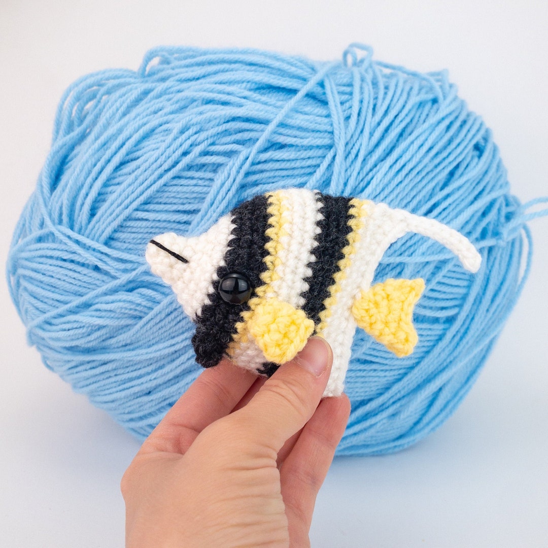PATTERN: Angelo the Angelfish Pattern - Amigurumi Angelfish Pattern ...