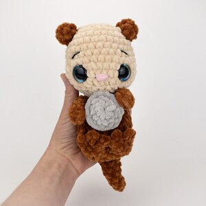 PATTERN: Plush Oliver & Octavia the Otters - Amigurumi Chunky Otter ...